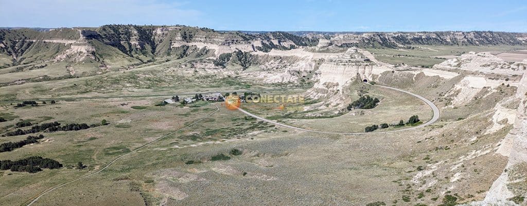 Monumento Nacional de Scotts Bluff Nebraska Estados Unidos