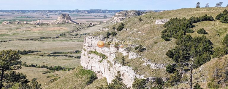 Monumento Nacional de Scotts Bluff Nebraska Estados Unidos